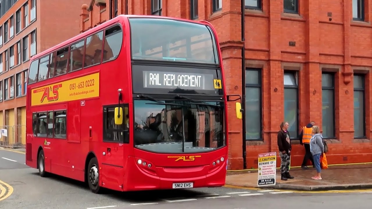 Back end of a bus! Enviro thrash! Happy Al's ADL Enviro 400 Reg: SN12 ...