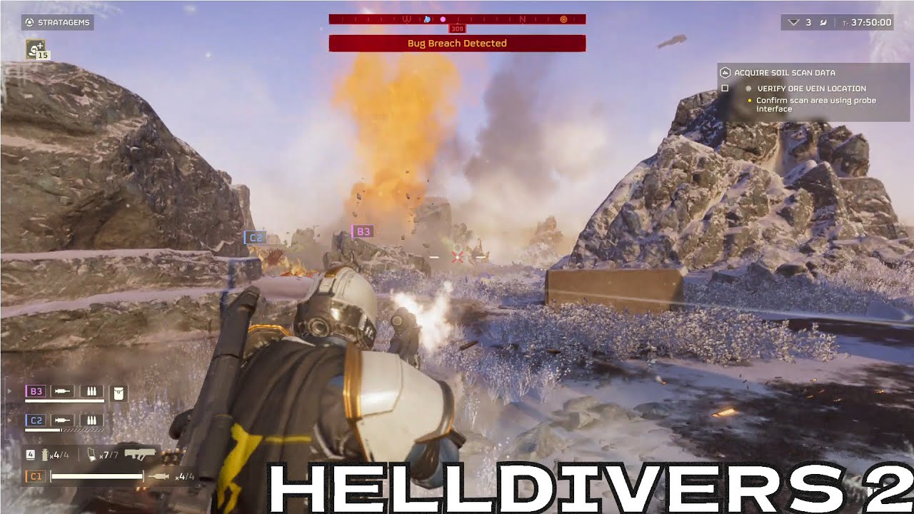 Helldiver 2: SWEET LIBEERTYYY!! MAX GRAPHICS - YouTube