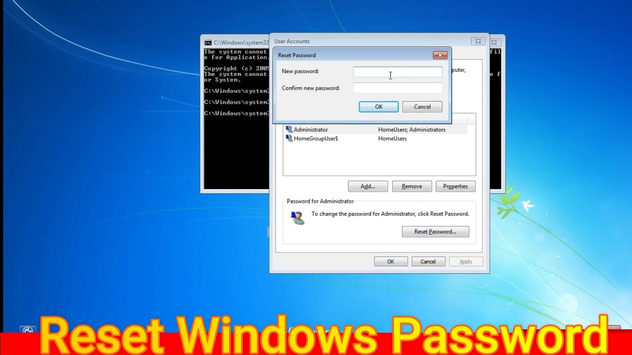 Password Reset - How to Reset Your Forgotten Password - YouTube