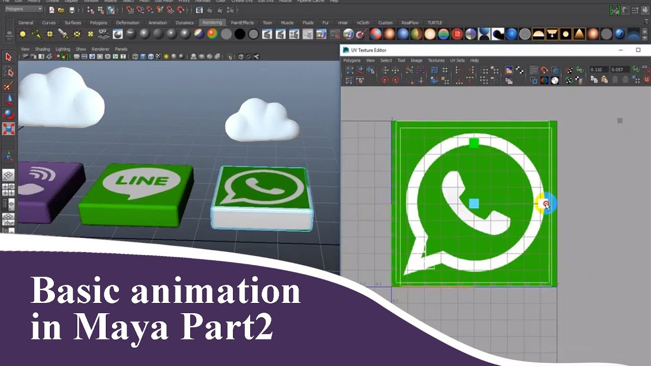 Khmer Learn Autodesk Maya , Basic animation in Maya Part2 - YouTube