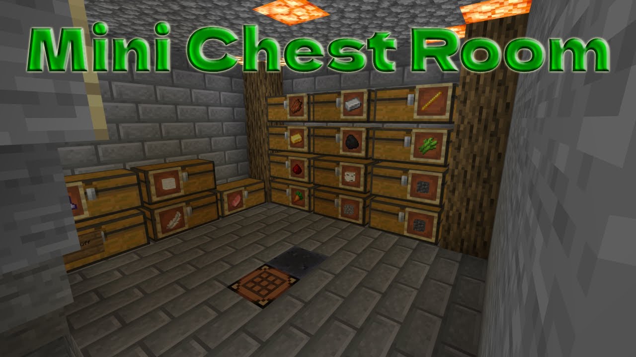 Organizam itemele- Mini Chest Room| Minecraft ep.4 - YouTube