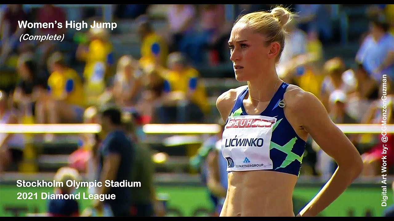 Women's High Jump (Complete). Stockholm Olympic Stadium. Diamond League ...