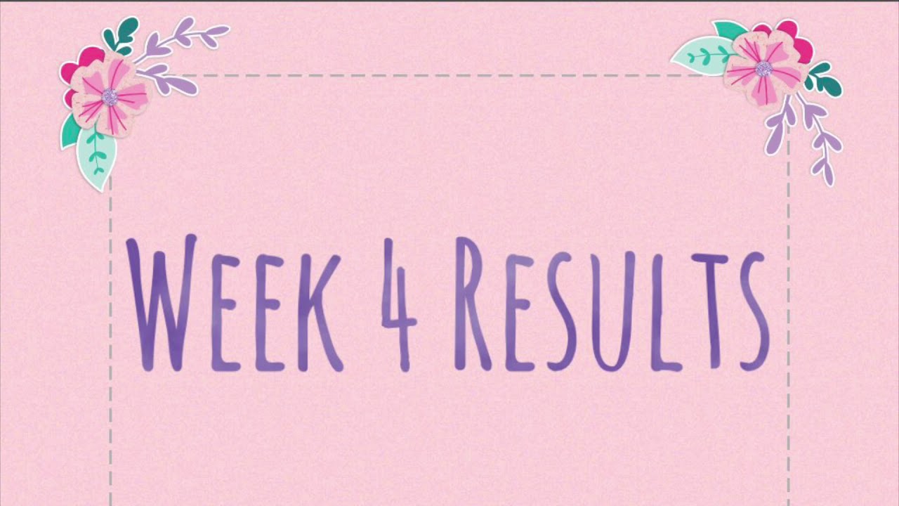 Week 4 Results - YouTube