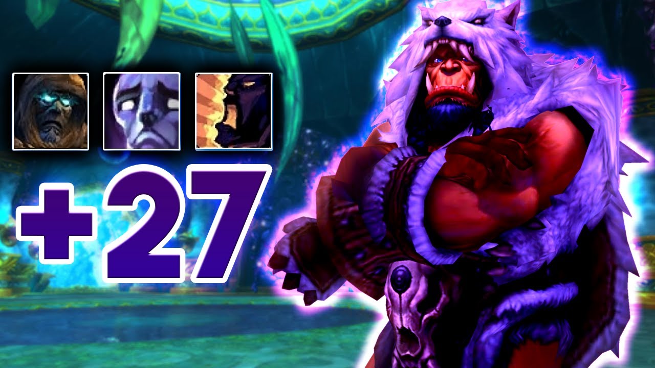 Shadow Priest M+ | +27 Throne of the Tides | 10.2.6 - YouTube