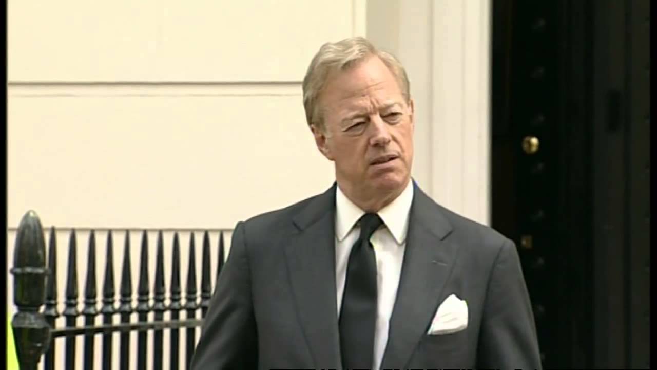 Mark Thatcher 'proud and grateful' Queen will attend funeral - YouTube