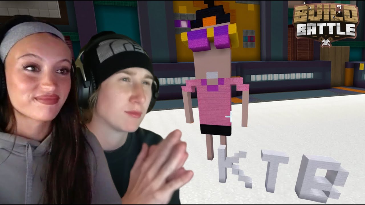 KatieB And Riley Play Build Battles With Viewers! - YouTube