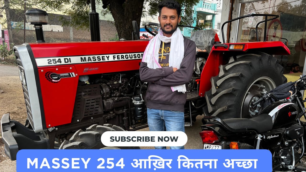 Massey 254 Dynatrack 4wd tractor full review and specification| massey ...