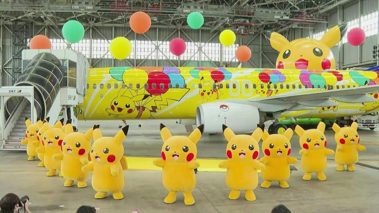 Pikachu volador | AFP - YouTube