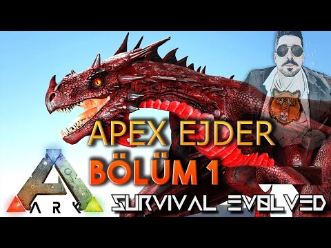 ARK SURVİVAL MODLU  BÖLÜM 1 /  APEX ZEHİRLİ EJDER BELAMIZI BULDUK