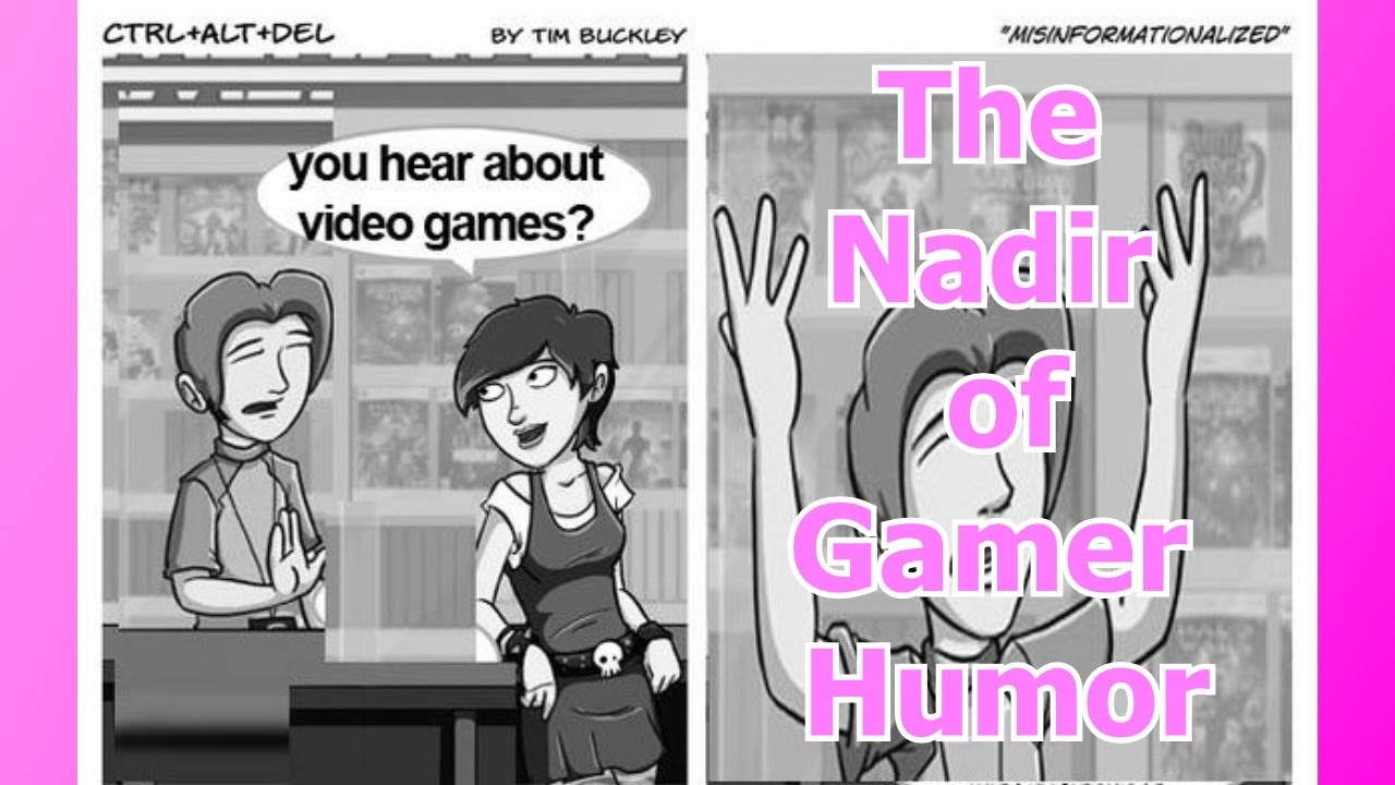 The Ctrl Alt Del Cartoon: The Nadir of Gamer Humor - YouTube