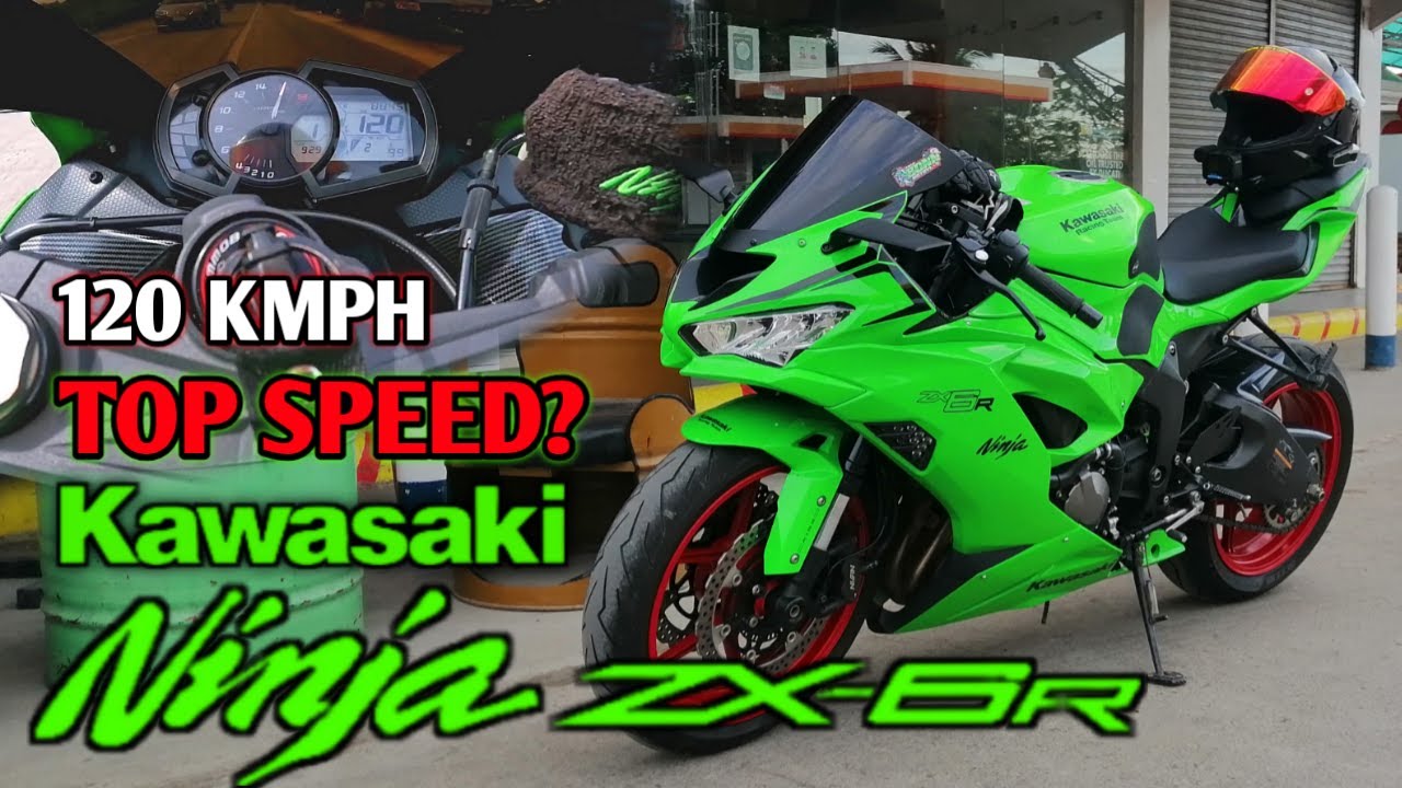 2021 Kawasaki Ninja ZX6R | Top Speed Pero 1st gear - YouTube