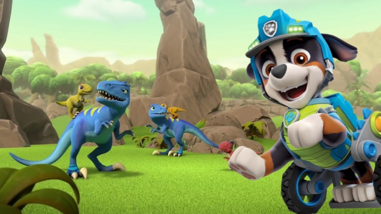 Paw patrol: Mighty Chase pick a place to go! | Paw patrol- Rubble Saves ...