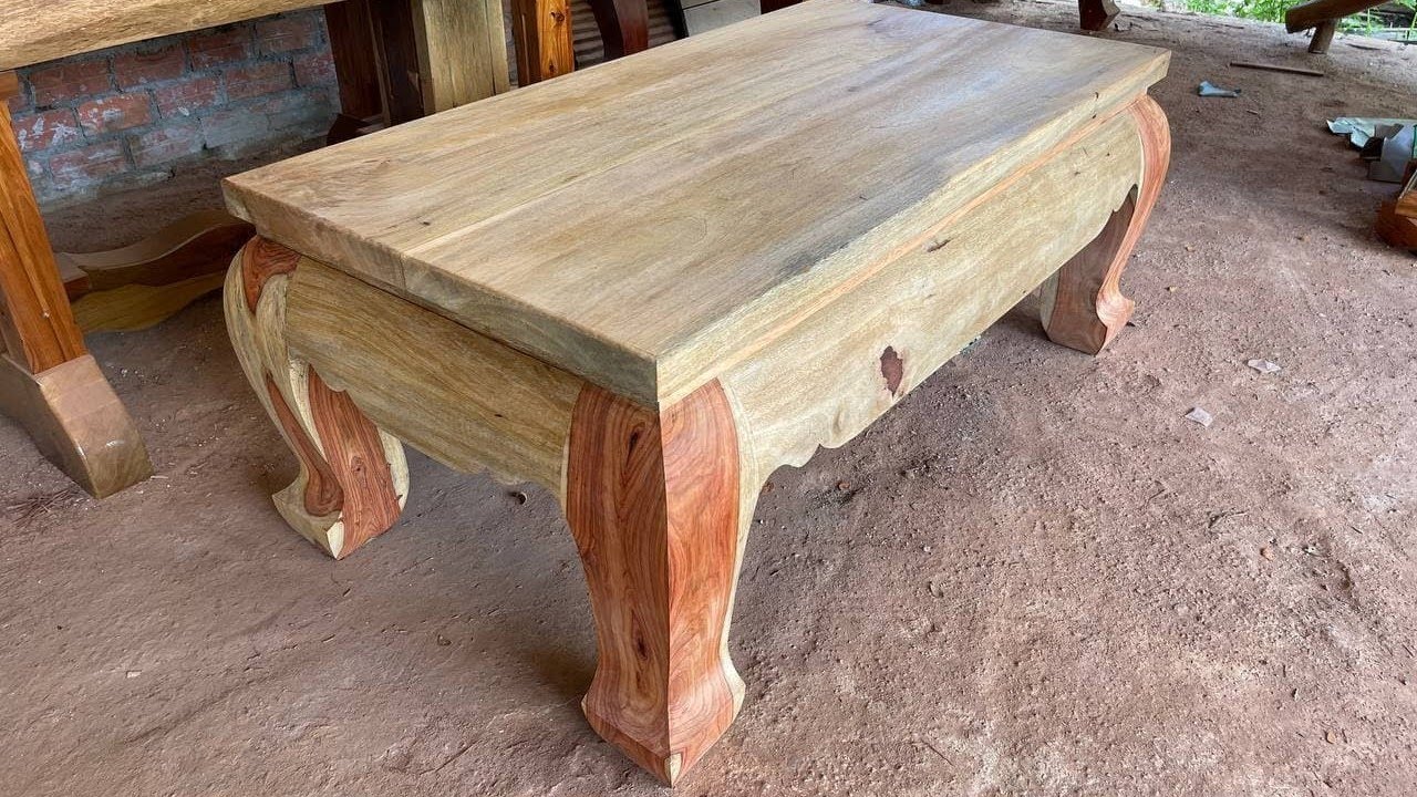 Wood design expert/ How to build a sturdy coffee table - YouTube