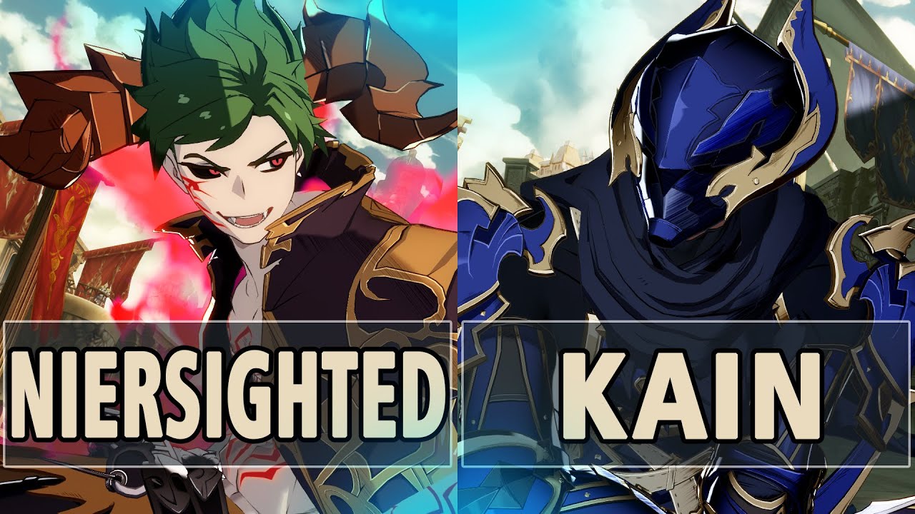 GBVSR:🔥niersighted (Avatar Belial) Vs Kain (Siegfried)🔥| High Level ...