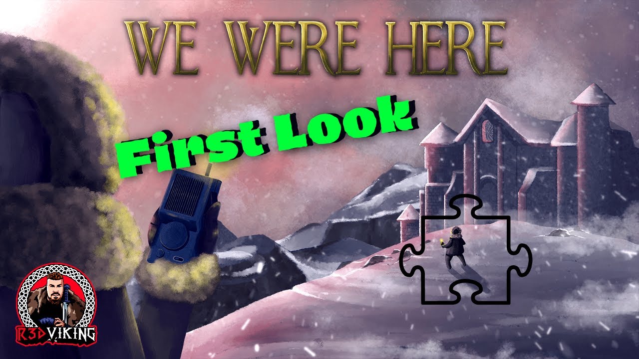 Escape Room Antics - in a creepy Castle!| WE WERE HERE | First Look ...