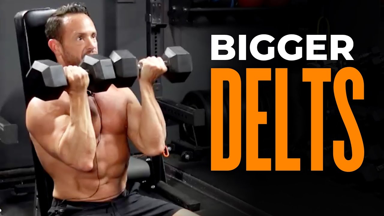 3 Best Dumbbell Exercises for Bigger Delts - YouTube