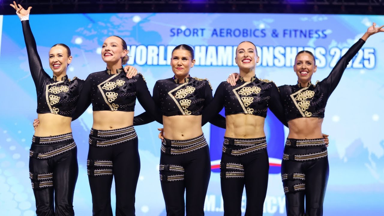 2025 FISAF World Champions - MJ LEGACY - Australia [Petite Team] - YouTube