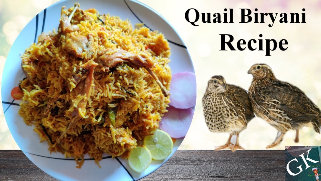 Quail Biryani Recipe || Kouju Pitta Biryani Recipe - YouTube