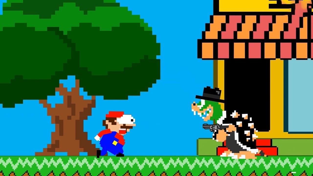 Mario HIDE and SEEK Challenge but with All Characters in Super Mario ...