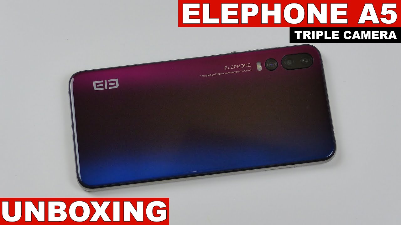 Elephone A5 Unboxing - Helio P60 Triple Camera Mid-Range Phone - YouTube