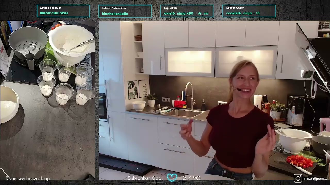 Heute Köchin für 10 menü neues mic neues emote 7 - YouTube