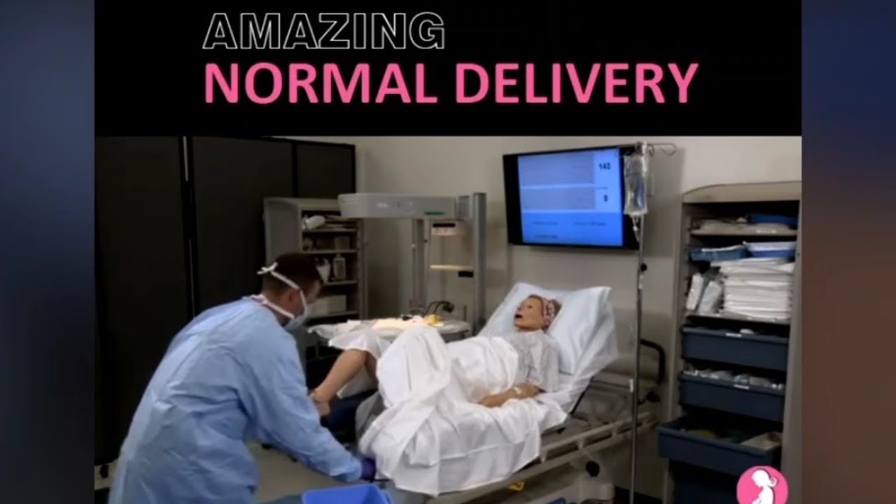 Amazing Normal Delivery Clinical l PREGNANCY GUIDE l - YouTube