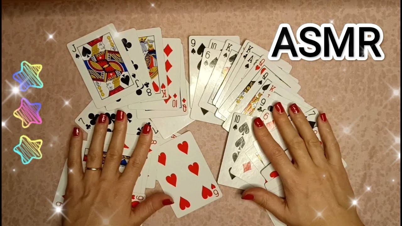 ASMR SOLITAIRE / АСМР ПАСЬЯНС / КАРТЫ / WHISPER/ ШЕПОТ - YouTube