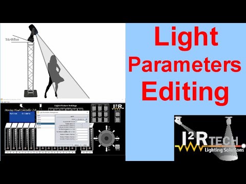 DMX Board, Light Parameters Management Tutorial - Controller for Remote ...