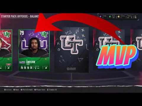 EA SPORTS College Football 25 ultimate team mvp bundle - YouTube