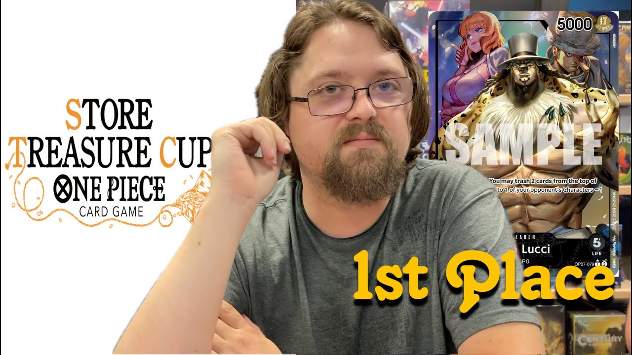 1ST place Lucci Store Treasure Cup with Paul - YouTube