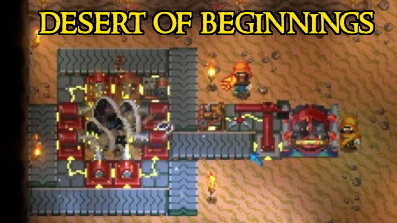 Exploring The Desert of Beginnings - Core Keeper - YouTube