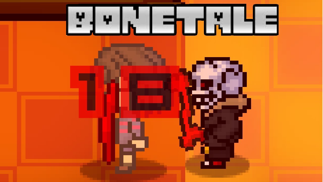 Bonetale v1.5.1.11 New frisk (lvl-7-8) - YouTube