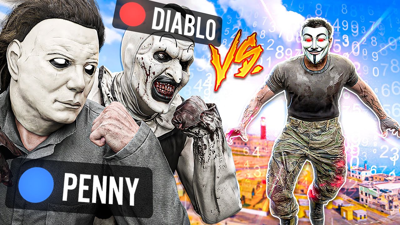 PENNY & DIABLO KILLRACE A HACKER IN WARZONE - YouTube
