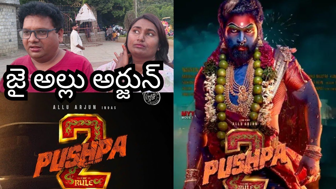 PUSHPA 2 MOVIE PUBLIC TALK #pushpa2 #pushpa #alluarjun #sukumar #astv ...