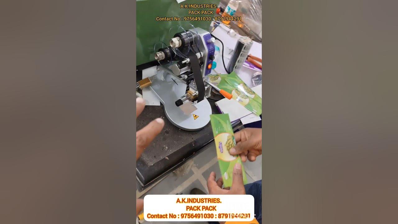 HOT MANUAL : DY8 : RIBBON PRINTER BATCH CODING MACHINE#codingmachine ...