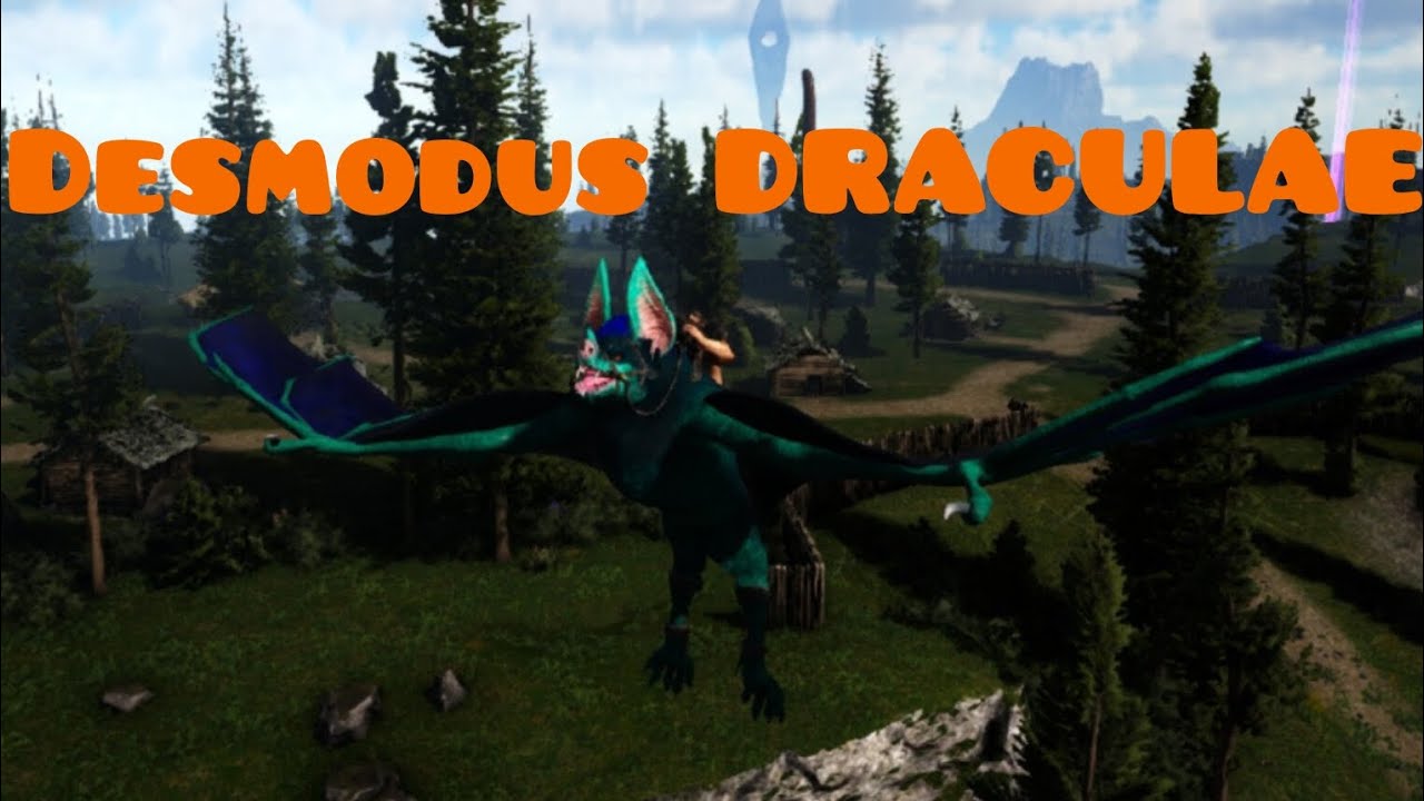 Como tamear un Desmodus en ark - YouTube