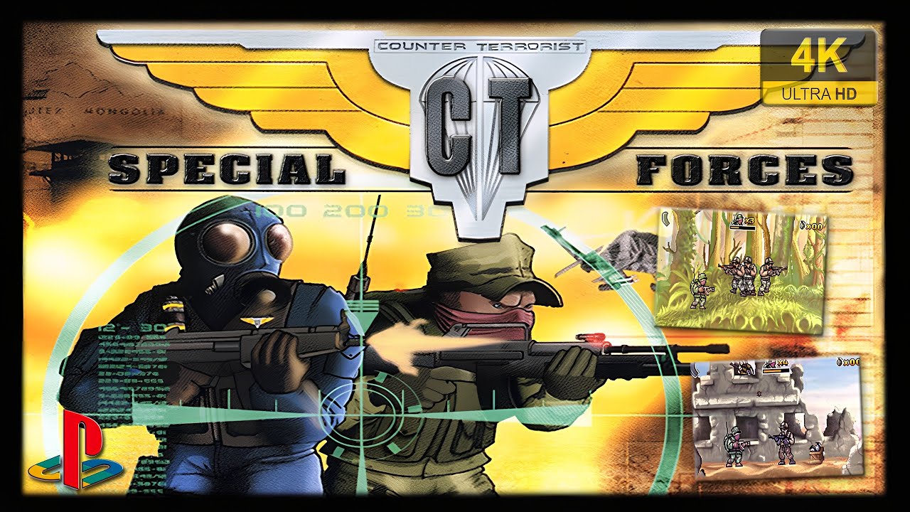 CT Special Forces | 4K60ᶠᵖˢ | Longplay (PlayStation 1) - YouTube