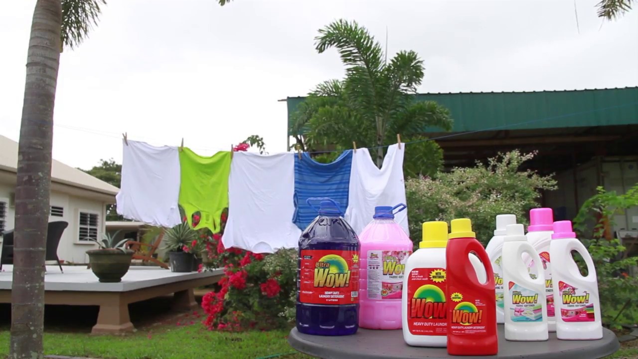 WOW! laundry detergent & fabric softener commercial - YouTube