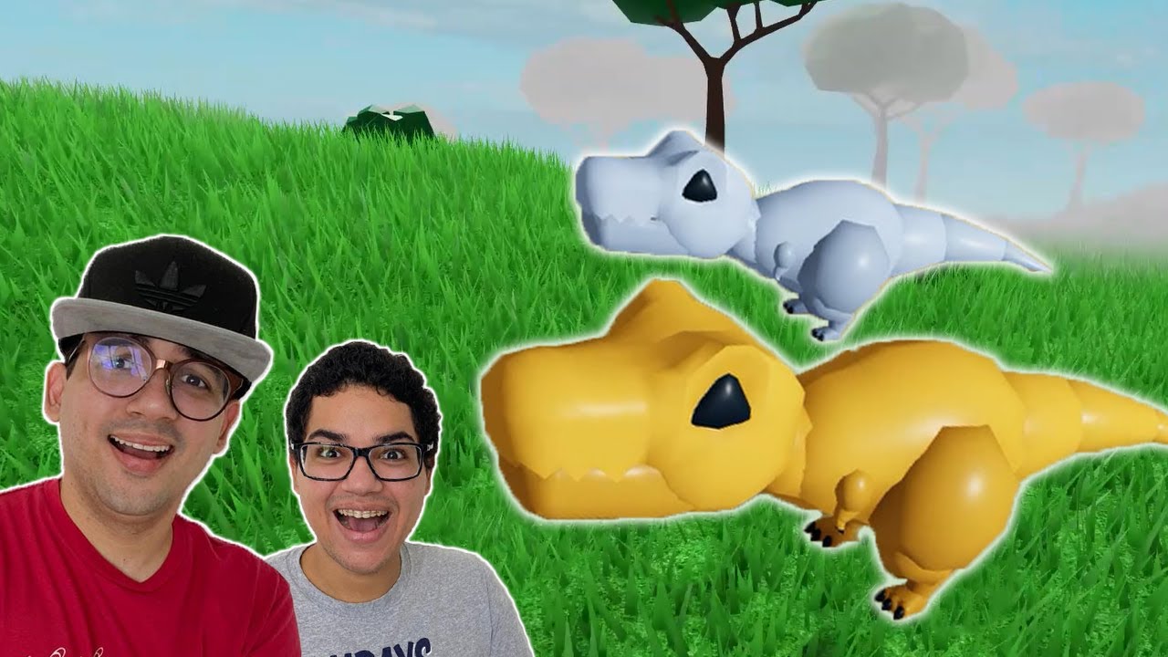 VIRAMOS FILHOTES DE T-REX NO MUNDO DOS DINOSSAUROS BEBÊS!!! - YouTube