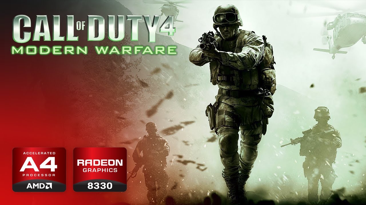 CoD 4: Modern Warfare on Low End PC | AMD A4-5000 with Radeon HD 8330 ...