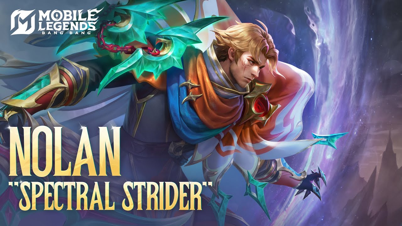 New Skin | Nolan "Spectral Strider" | Mobile Legends: Bang Bang - YouTube