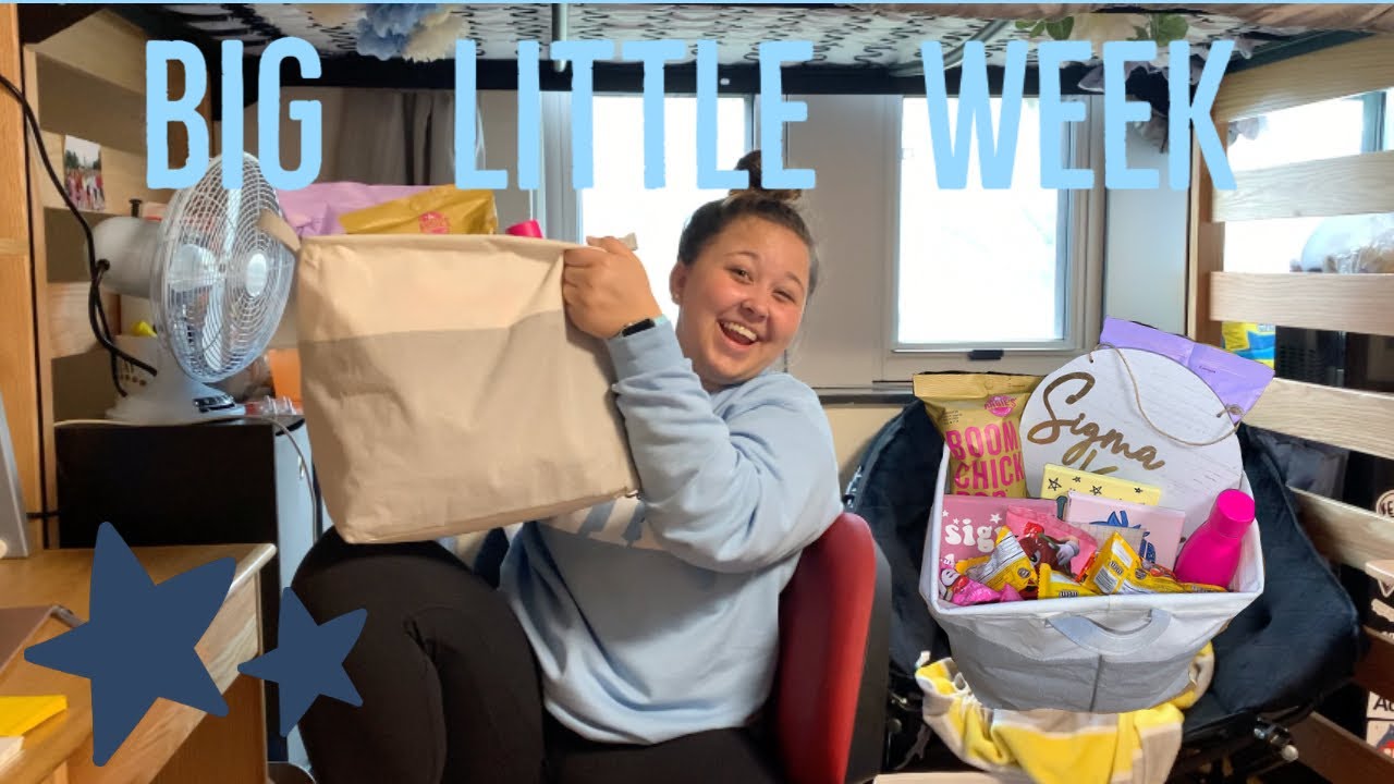 BIG LITTLE WEEK!!! + what i got from my big - YouTube