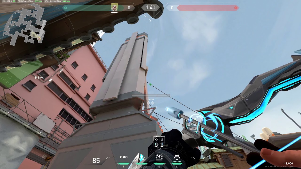 Split B site to B lobby - YouTube