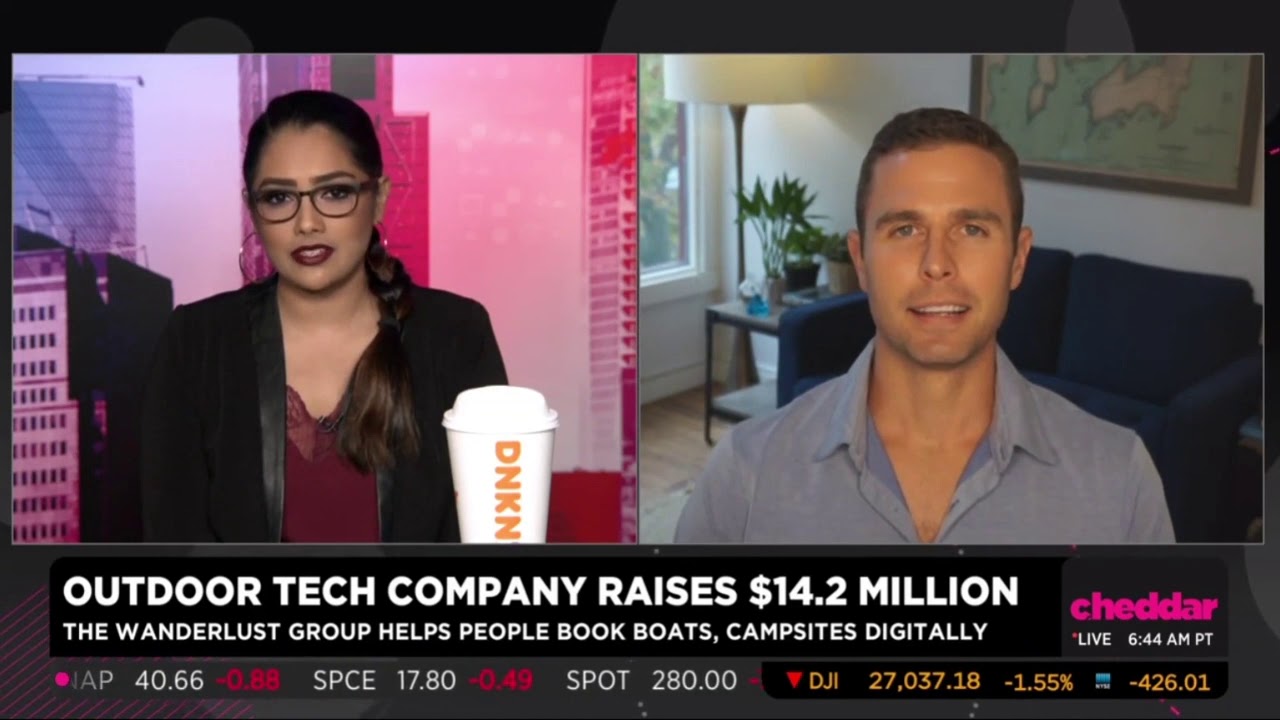 Mike Melillo, CEO and co-founder of The Wanderlust Group on Cheddar TV ...