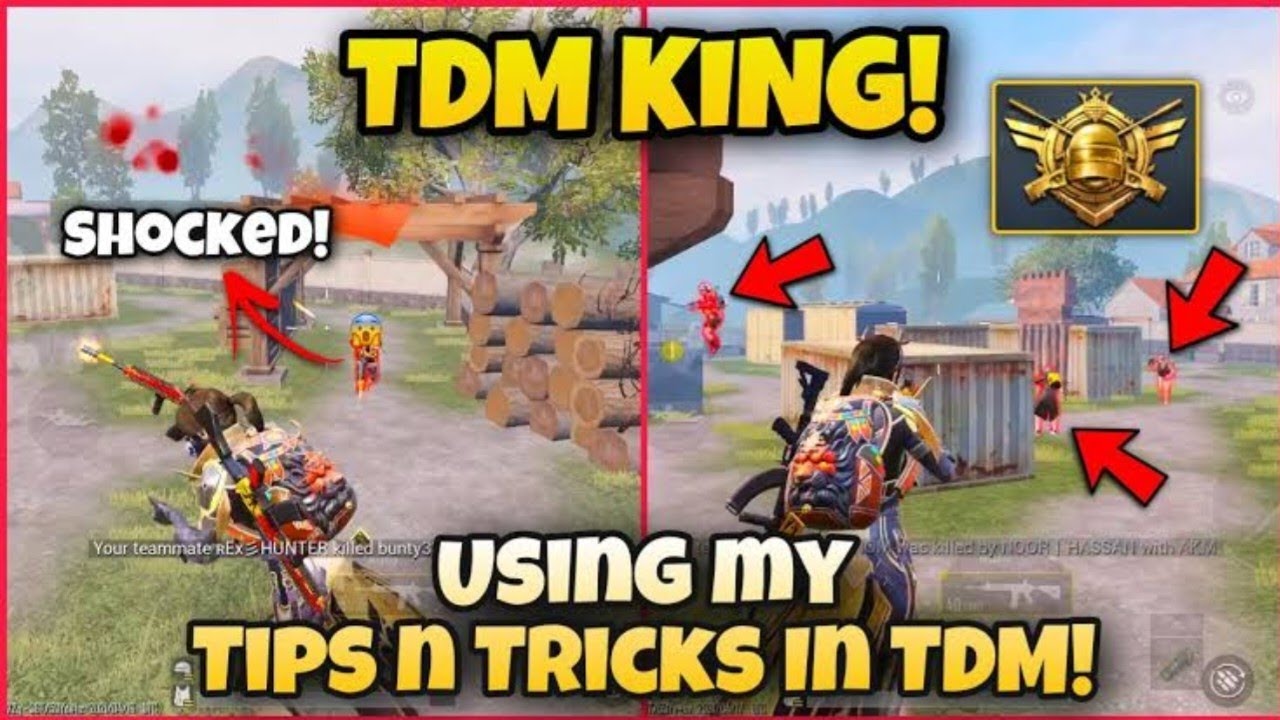 TDM KING 👑 ! USING MY TIPS N TRICKS IN TDM ! PUBG MOBILE - YouTube