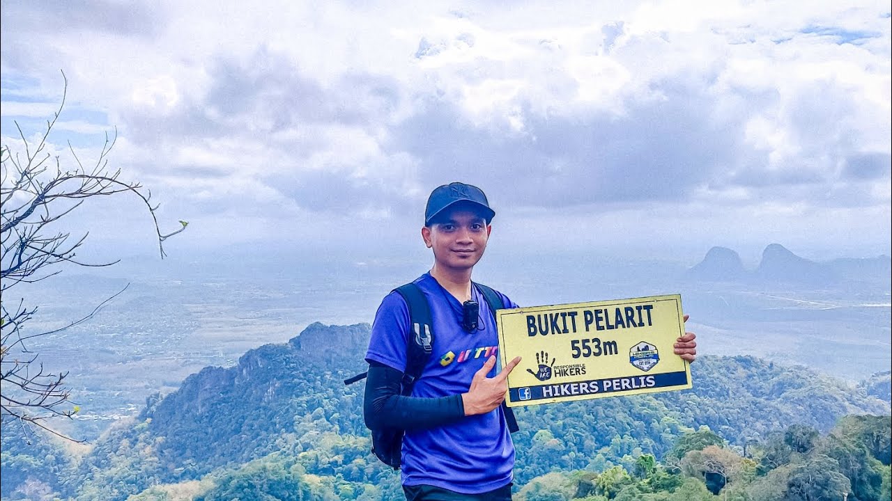 Perlis - Bukit Pelarit Hiking + Pemandangan Yang RARE - YouTube