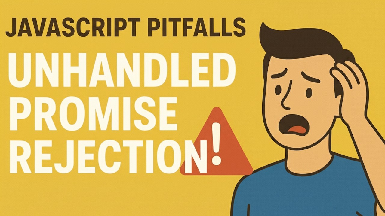JavaScript Pitfalls: Unhandled Promise Rejection - YouTube