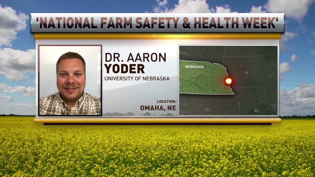 RFD-TV Interview with Dr. Aaron Yoder on Tractor Safety for NFSHW - YouTube