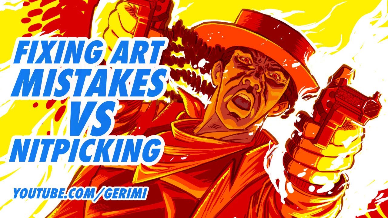 Fixing Art Mistakes vs Nitpicking - YouTube