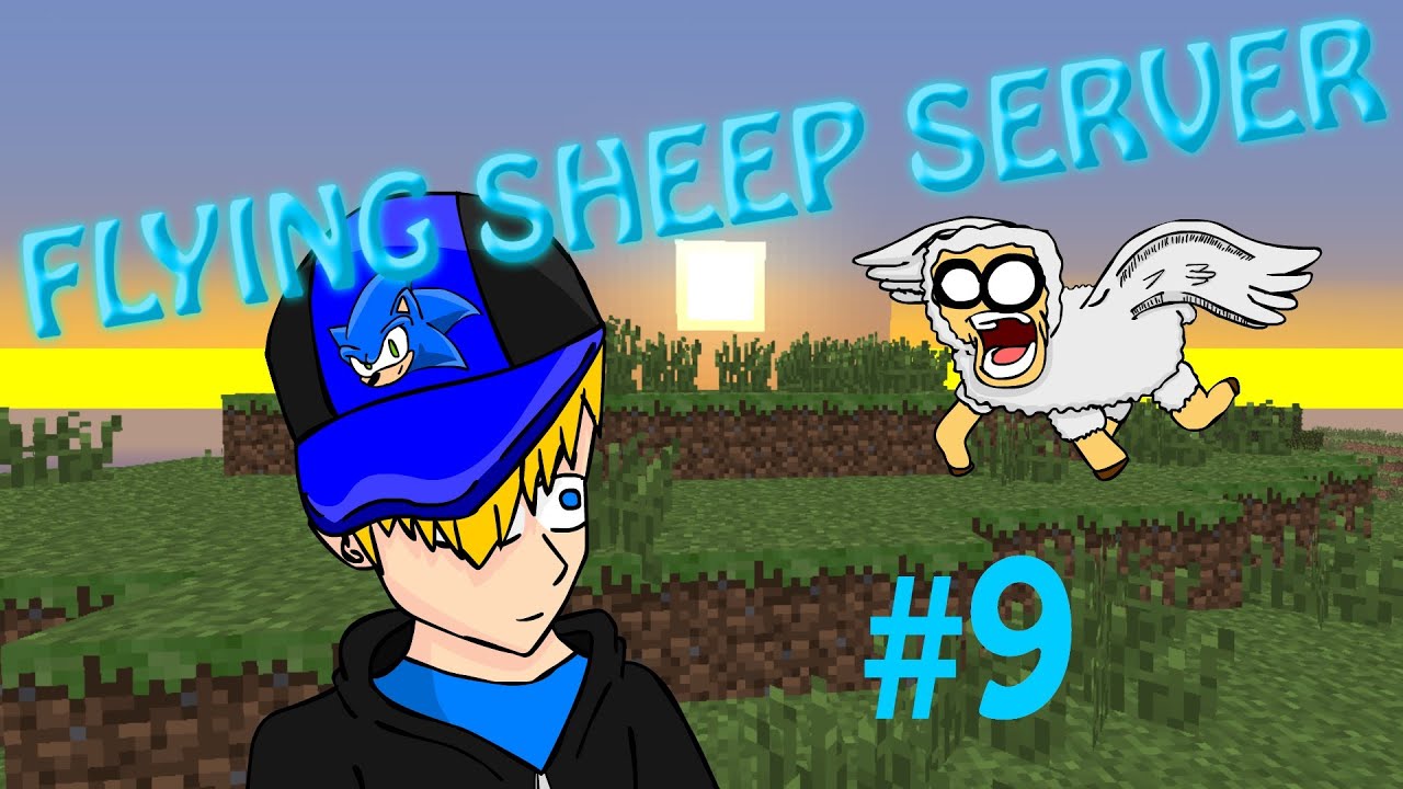 Minecraft Flying Sheep SMP w/John & Mike pt.9 - MINESHAFT - YouTube